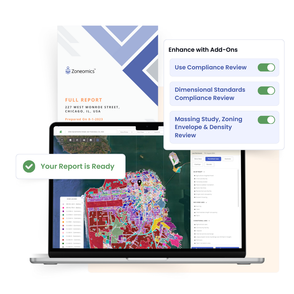 Zoning Reports and Compliance